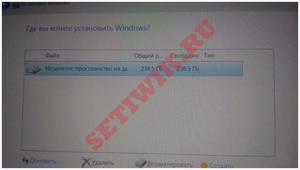 При установке Windows 10 не видит SSD - Устранение неисправности