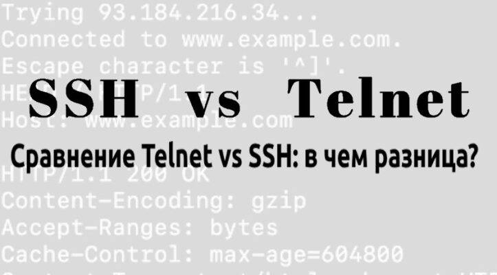 Сравнение Telnet vs SSH: в чем разница? - SetiWik